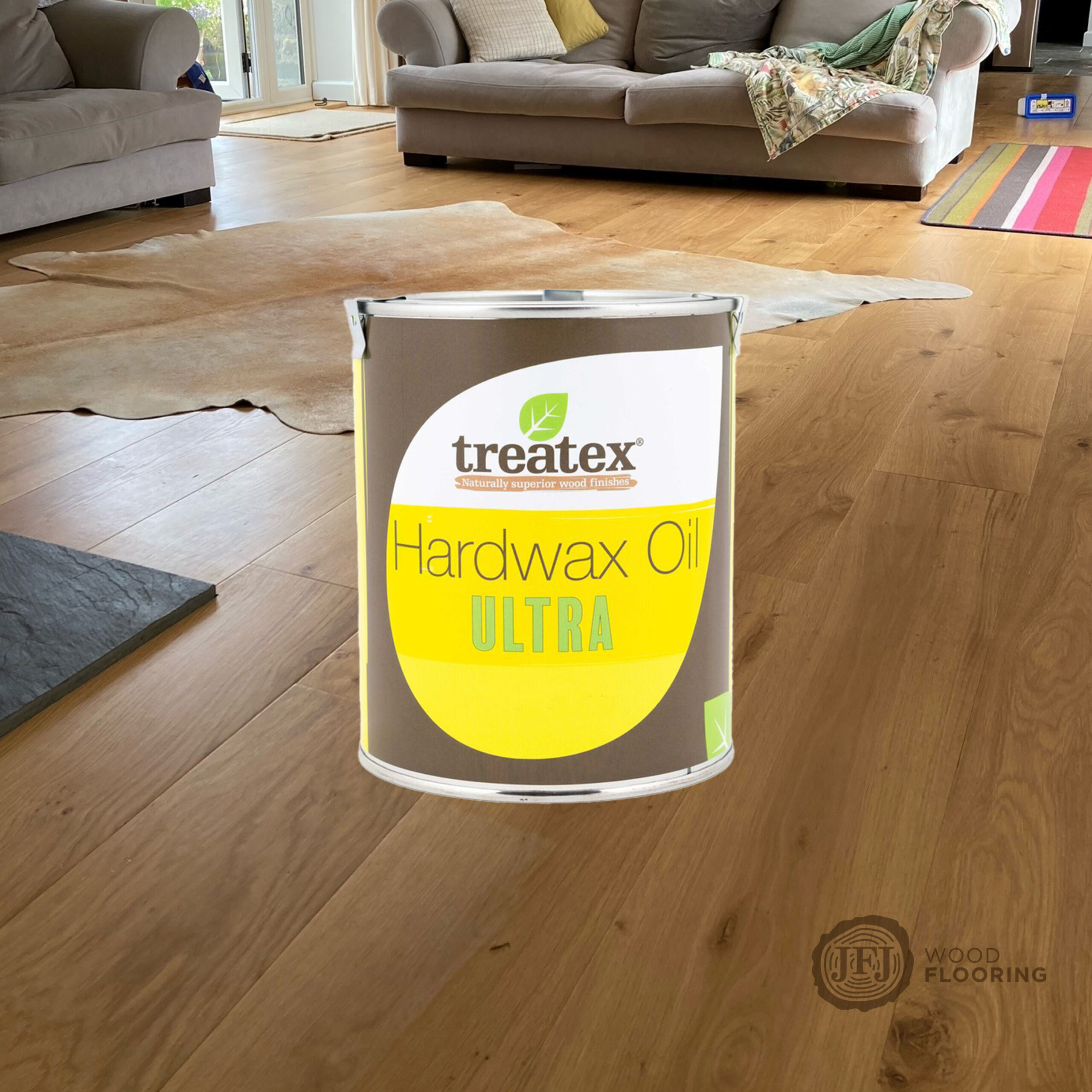 Treatex Hardwax Oil ULTRA - Clear Matt - JFJ Wood Flooring